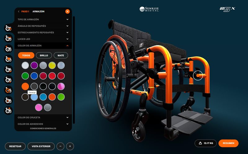 Nueva silla de ruedas ligera QS5 X de Quickie | Sunrise Medical